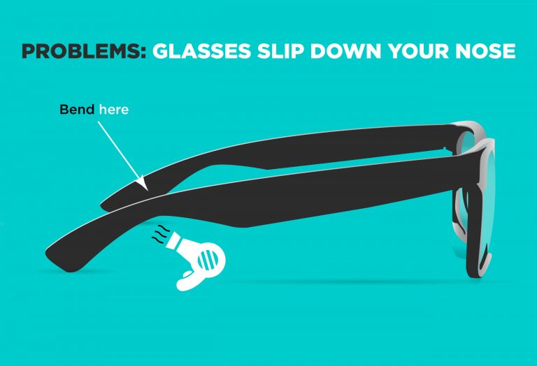 Slipping and Sliding? How to Adjust Your Glasses at Home | EZOnTheEyes