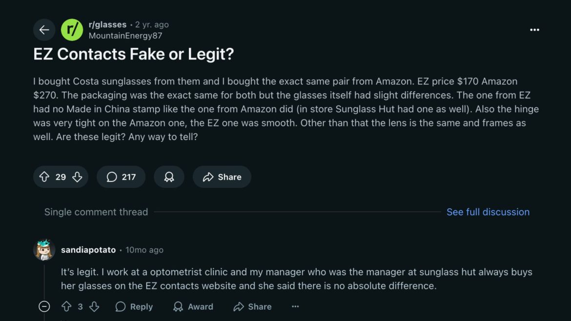 Is Ezcontacts Legit? Here’s What You Need To Know! | EZOnTheEyes