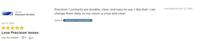 PRECISION 1 Contacts: Everything You Need to Know Before You Buy ...